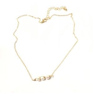 Jewelry | Delicate Chain Necklace With Pearls | Poshmark
